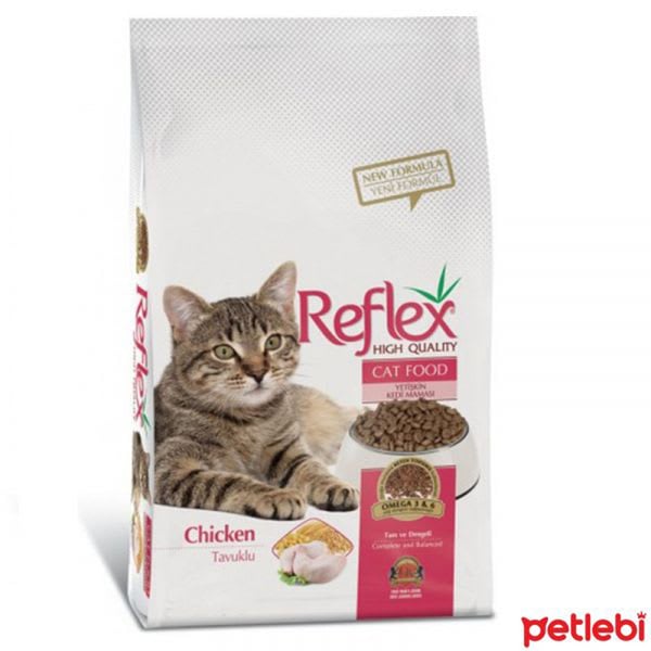 Buy Reflex Adult Cat Food Chicken 15 Kg Online in UAE | Sharaf DG