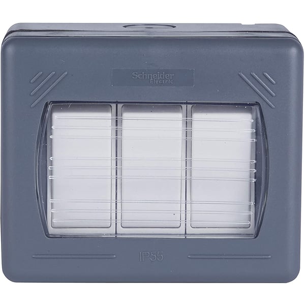Buy Schneider Electric 3gang 2way Switch Weatherproof Ip55 Online in ...
