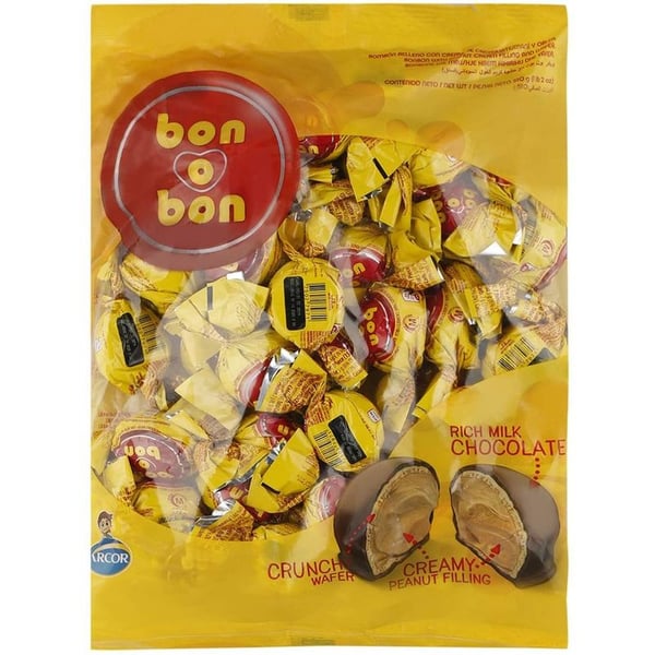 Buy Arcor Bon O Bon Milk and Leche Chocolate 15g (Pack of 34pcs) Online ...