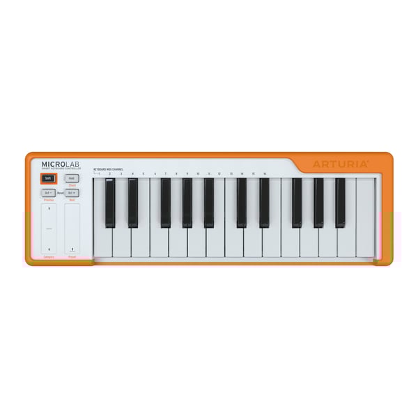 Buy Arturia Microlab 25-key Keyboard Controller – Orange Online in UAE ...