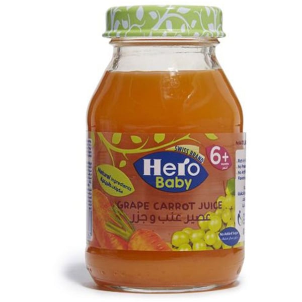 Hero Baby Grape With Carrots Juice 130ml Online Shopping on Hero Baby ...