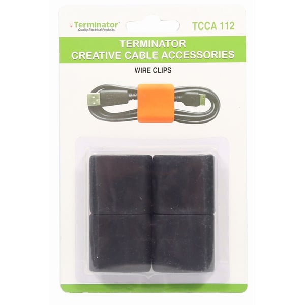 Buy Terminator Brand Creative Cable Clips Accessories 4 Pcs – Tcca 112 ...
