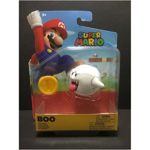 Buy Nintendo 72682-4L World Of Nintendo Action Figure Boo With Coin 6 ...