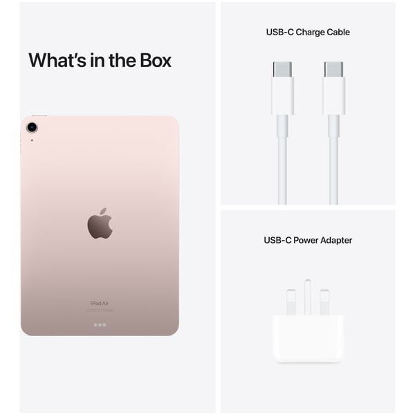 Buy Apple iPad Air (2022) WiFi 256GB 10.9inch Pink Online in UAE ...