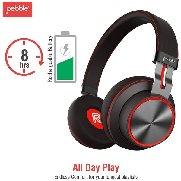 Buy Pebble Zest Pro Bluetooth Headphone Black 8906086570708 Online in ...