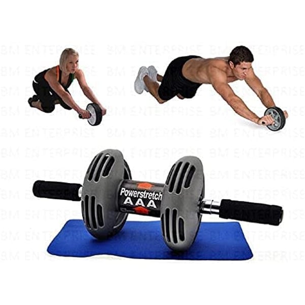 Buy ULTIMAX Virtual World Power Stretch Wheel Roller Slider Abs maker ...