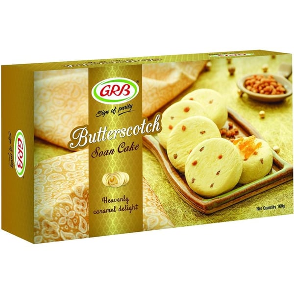 GRB Soan Cake Butter Scotch 200gm Online Shopping on GRB Soan Cake ...