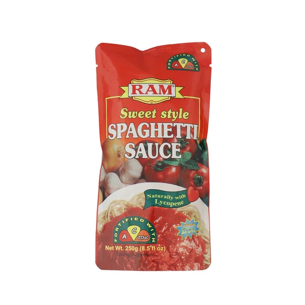 Buy Ram Spaghetti Sauce Sweet Styl 250gm Online in UAE | Sharaf DG