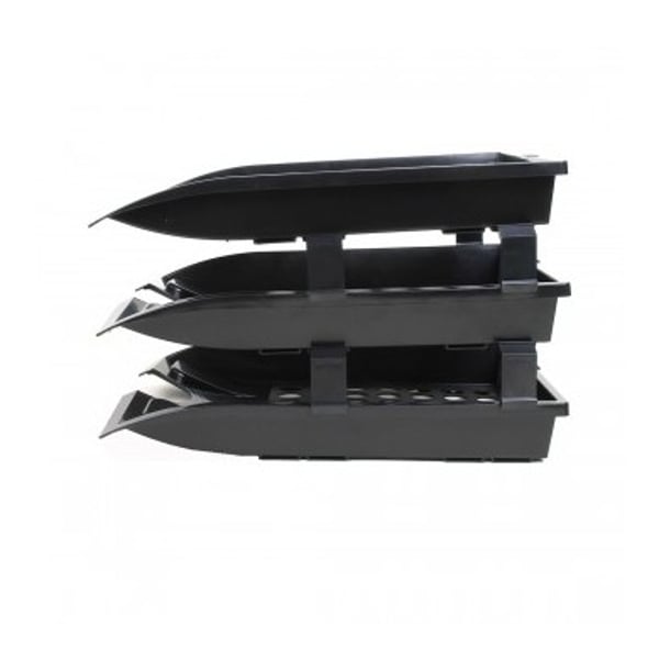 Buy Modo MO1758BK Paper Tray Set Of 3 Black Online in UAE | Sharaf DG