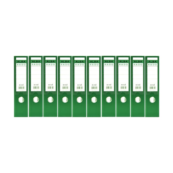 Buy Alba Rado 10-pack Office Lever Arch Box File – Green Online in UAE ...
