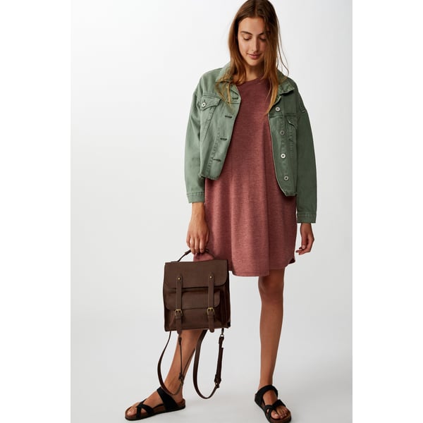 Buy TYPO Buffalo Satchel Backpack-Rich Tan| Sharafdg.com