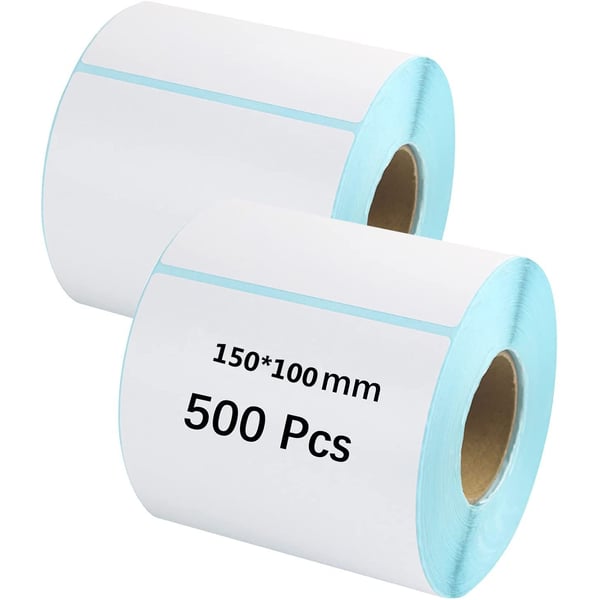 Buy Ecvv Direct Thermal Labels 2 Roll Self-adhesive Address Shipping ...