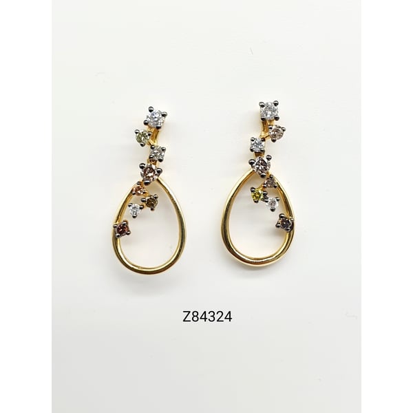 Buy Lifestyle Jewelry Diamond Earring E39907-3000 Online in UAE | Sharaf DG