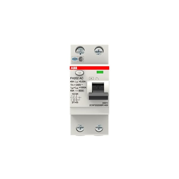 Buy ABB 40A 2P 30MA Earth Leakage Circuit Breaker Online in UAE | Sharaf DG