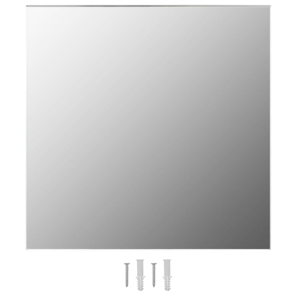 Buy vidaXL Wall Mirror 50×50 cm Square Glass Online in UAE | Sharaf DG