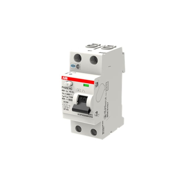 Buy ABB 40A 2P 100MA Earth Leakage Circuit Breaker Online in UAE ...