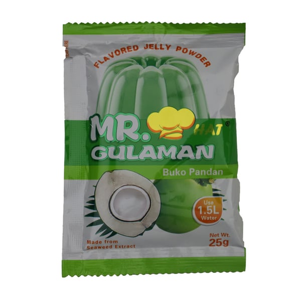 Buy Mr.gulaman Buko Pandan 25gm Online in UAE | Sharaf DG