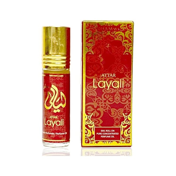 Buy Attar Layali Perfume Oil 6ml Online in UAE | Sharaf DG