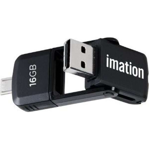Buy Imation 29613 2in1 Micro USB Flash Drive 16GB Online in UAE | Sharaf DG