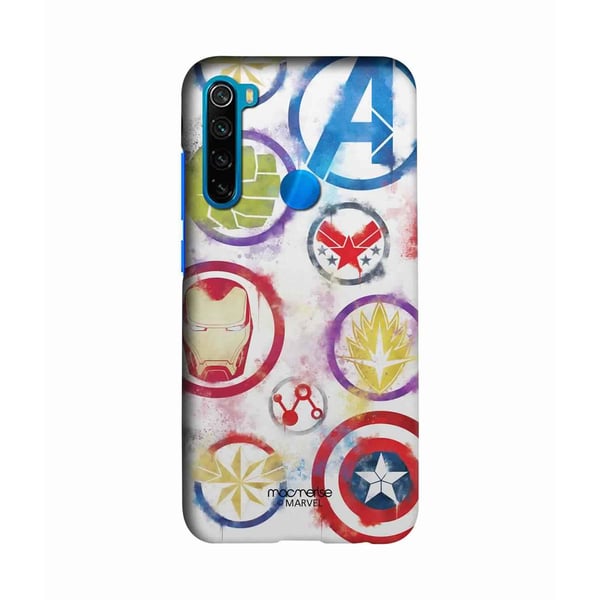 Buy Avengers Icons Graffiti – Sleek Case for Xiaomi Redmi Note 8 Online ...