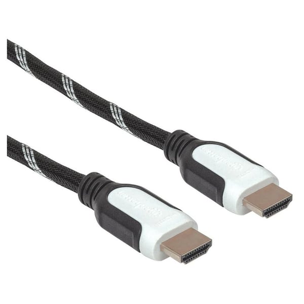 Buy Manhattan Braided High Speed HDMI Cable with Ethernet HEC ARC 3D 4K ...