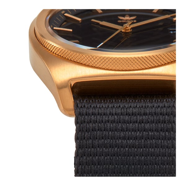 Buy Adidas Z09/513-00 – Quartz Watch – Gold/Black Online in UAE | Sharaf DG