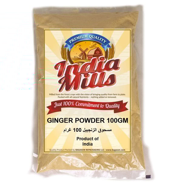 Buy India Mills Ginger Powder, 100 gm Online in UAE | Sharaf DG