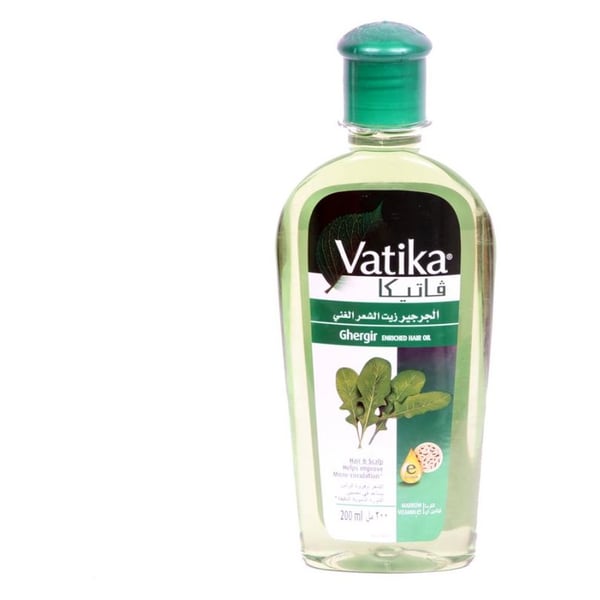 Buy Dabur 8403550 Vatika Hair Oil Ghergir 200ml Online in UAE | Sharaf DG