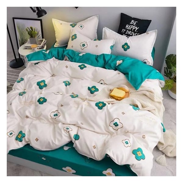 Buy Single Size Bedding Set of 4 Pieces Floral Design Online in UAE ...