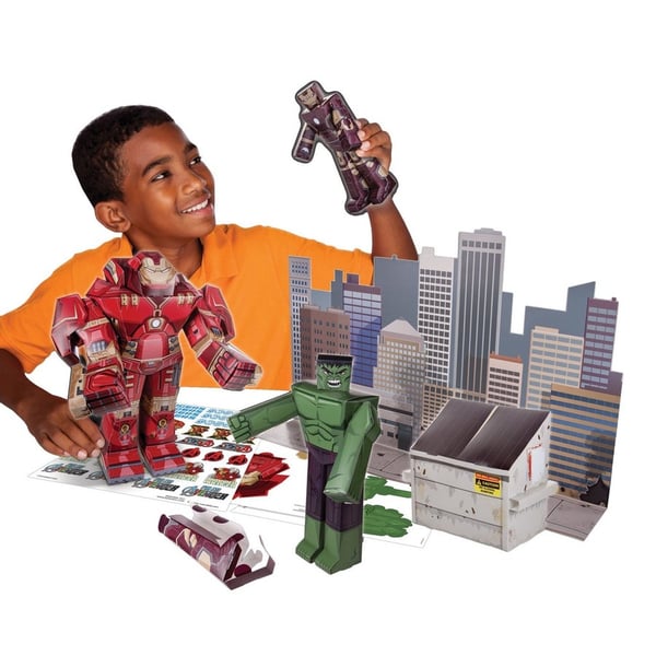 Buy Marvel Hulkbuster Iron Man Paper Craft For Kids Online in UAE ...
