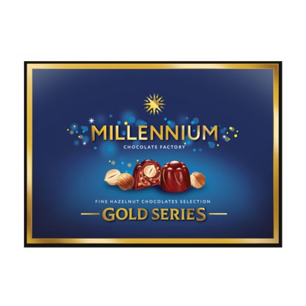 Millennium Gold Series – Fine Hazelnut Chocolates Selection in GiftPack ...