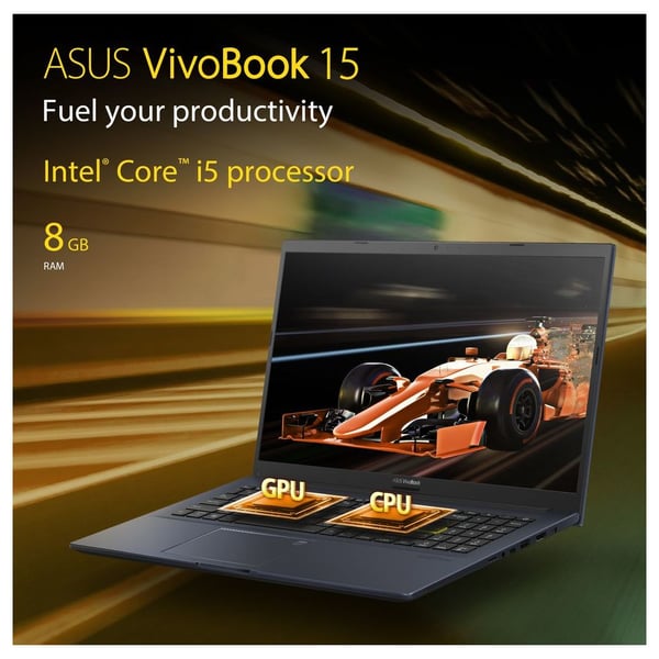 Buy Asus VivoBook Ultra 15 X513EA-EJ3539W Laptop – Core i5 2.4GHz 8GB 512GB Shared Win11Home 15 ...