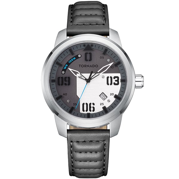 Buy Tornado Men’s Multi Function Grey Dial Watch – T20002-slxx Online ...