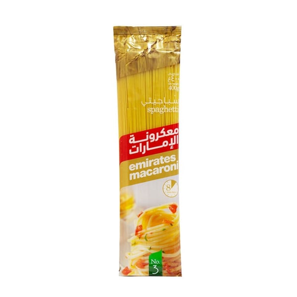 Buy Emirates Macaroni Spaghetti 400g Online in UAE | Sharaf DG