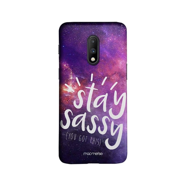 Buy Stay Sassy – Sleek Case for OnePlus 7 Online in UAE | Sharaf DG