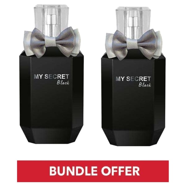 Deold My Secret Black EDP Men 100ml X2 Bundle offer Online Shopping on ...