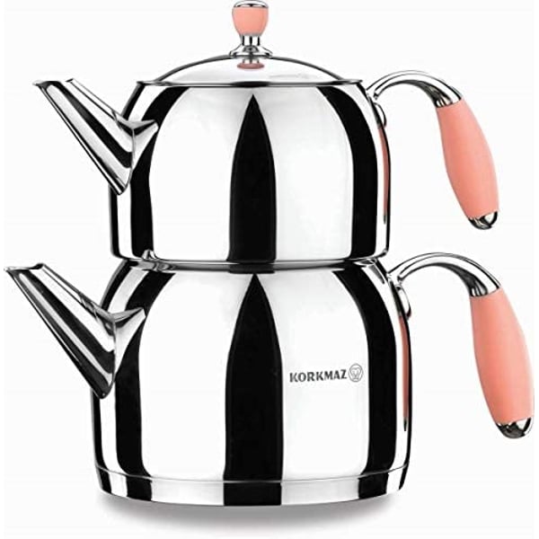 Korkmaz Flora Maxi Teapot Set – Pink price in Bahrain, Buy Korkmaz ...