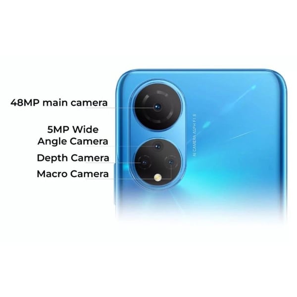 Buy Honor X7 128GB Ocean Blue 4G Smartphone Online in UAE | Sharaf DG