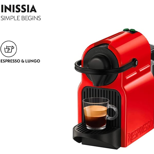Buy Nespresso Coffee Machine C40-BU-RE + Aerocino Online in UAE | Sharaf DG