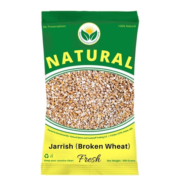 Buy Natural Fresh Jarrish (broken Wheat) 2kg Online in UAE | Sharaf DG