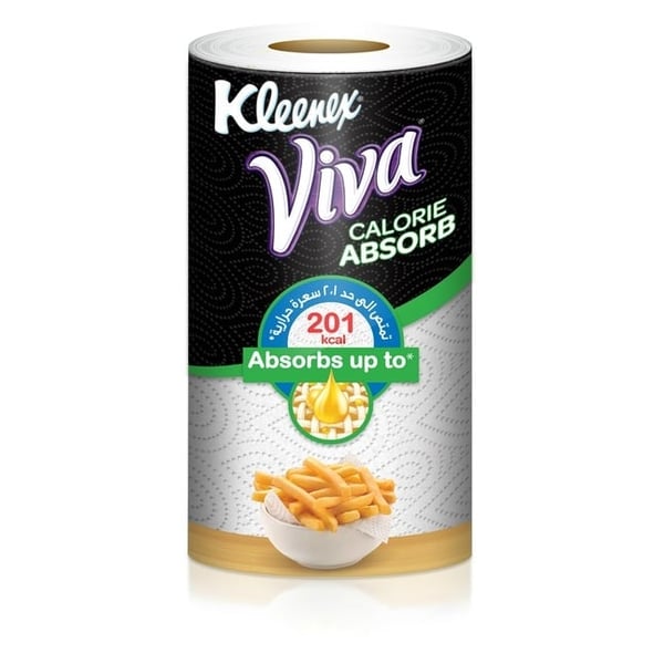 Kleenex viva calorie absorb kitchen towel 70 sheets x 1 roll Online ...