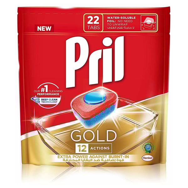Pril Gold 12 Action Dishwash Tabs 22pcs Online Shopping on Pril Gold 12 ...