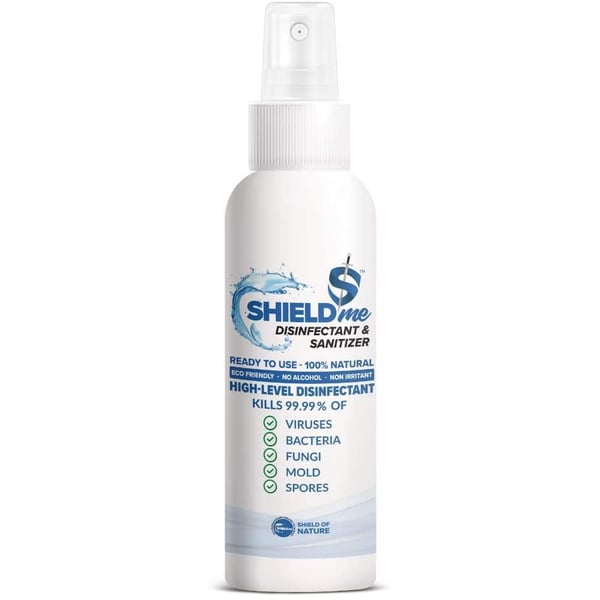 Buy Shield Me High Level Disinfectant & Sanitizer Capacity 60ml 100% ...