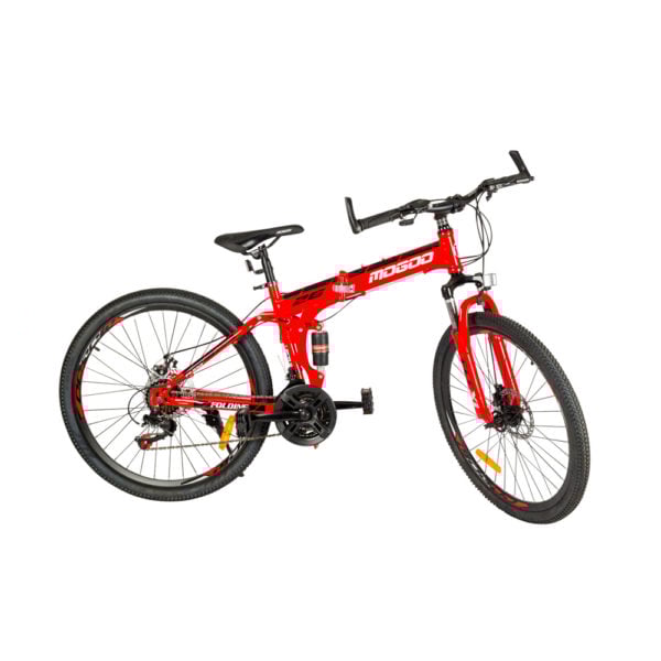 Buy Mogoo Flexi Folding Bike 26 Inch (Red) 100% Assembled Online in UAE ...