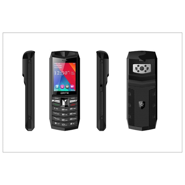 Buy iBrit B2 Optimus Prime 32MB Black Dual Sim Mobile Phone Online in ...