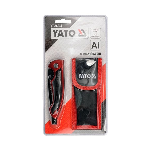 Buy Folding Knife With Bits Yato Brand YT-76031 Online in UAE | Sharaf DG