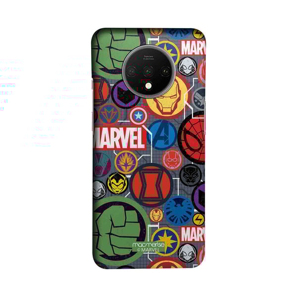 Buy Marvel Iconic Mashup – Sleek Case for OnePlus 7T Online in UAE ...