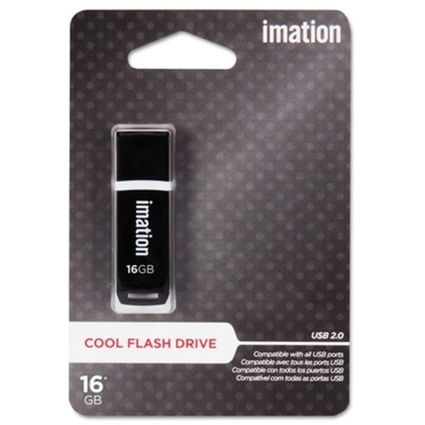 Imation 73000023157 Cool USB Flash Drive 16GB 2Pack + TDK TDKIP300 In ...