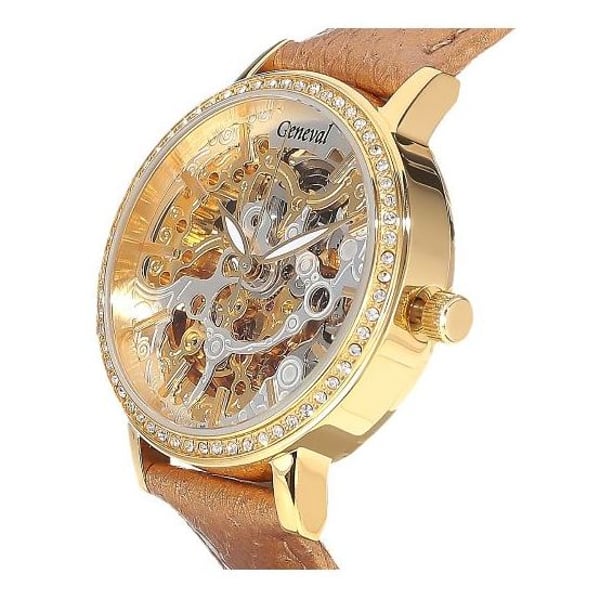 Buy Geneval GLAS1712GWG Ladies Watch Online in UAE | Sharaf DG