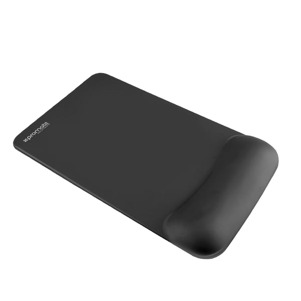 Buy Promate, Ergonomic Non-Slip Mouse Pad Accutrack-2 Black Online in ...